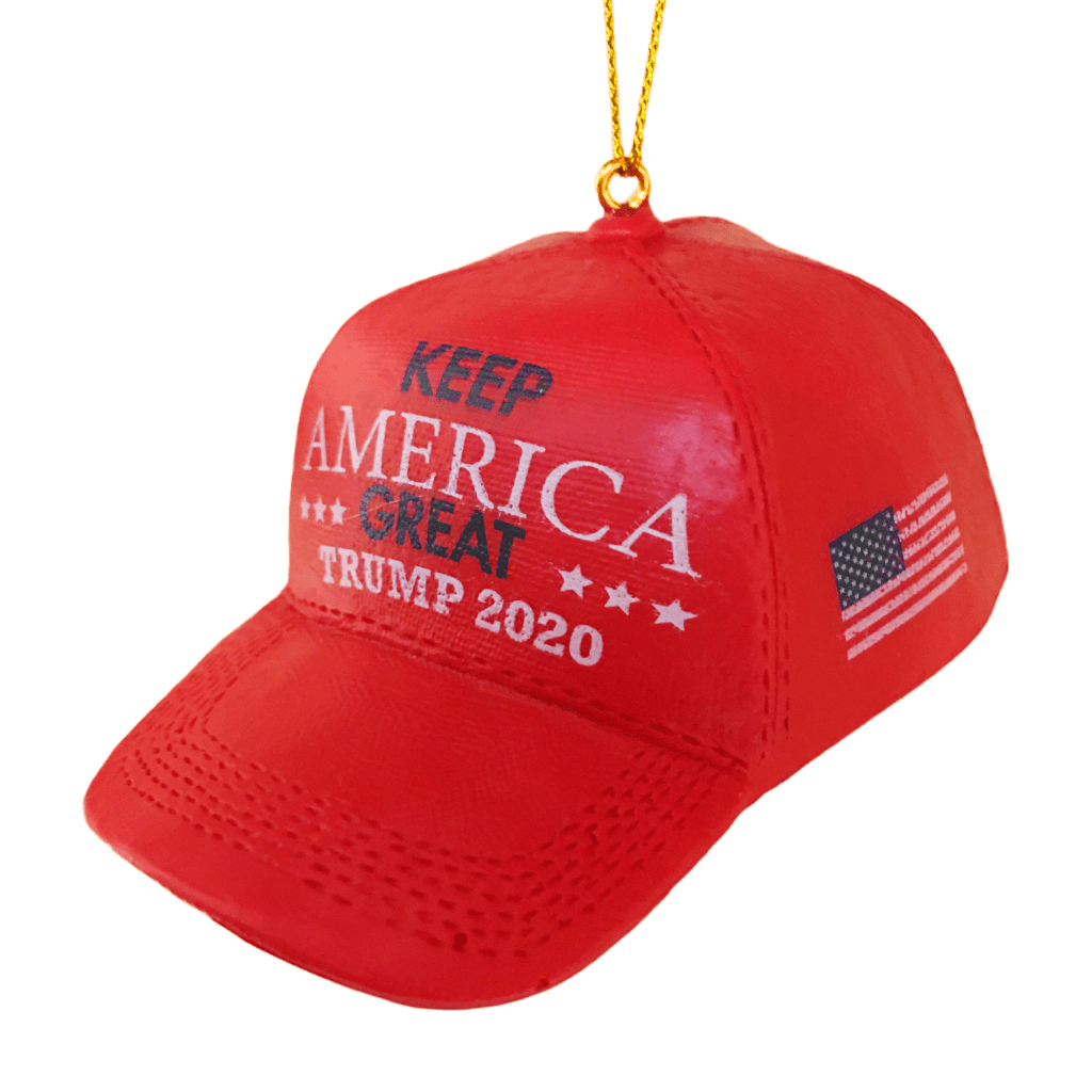Keep America Great Trump 2020 Red Hat Ornament - Annabelle's Interiors ...